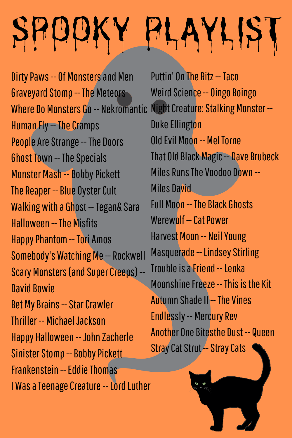 Halloween Playlist (147 songs) – Crystal Aura Gaze