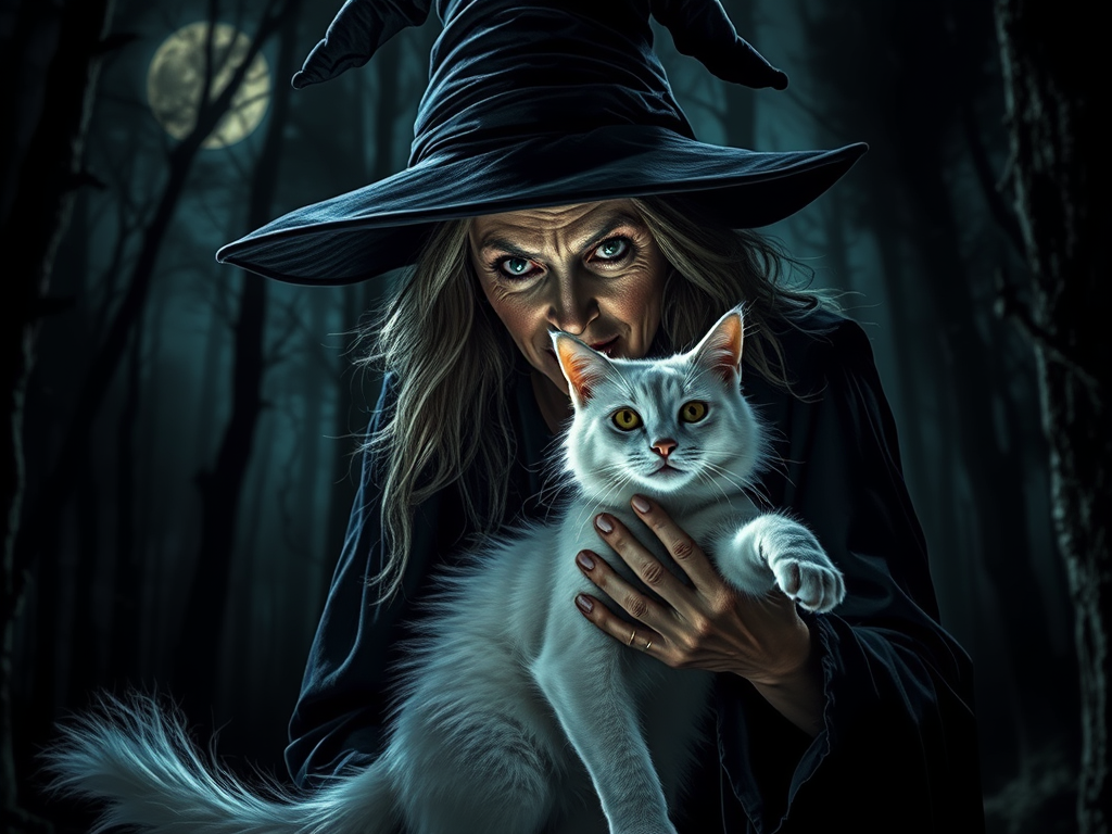 Pennsylvania Dutch Folklore | “The White Cat” – Crystal Aura Gaze
